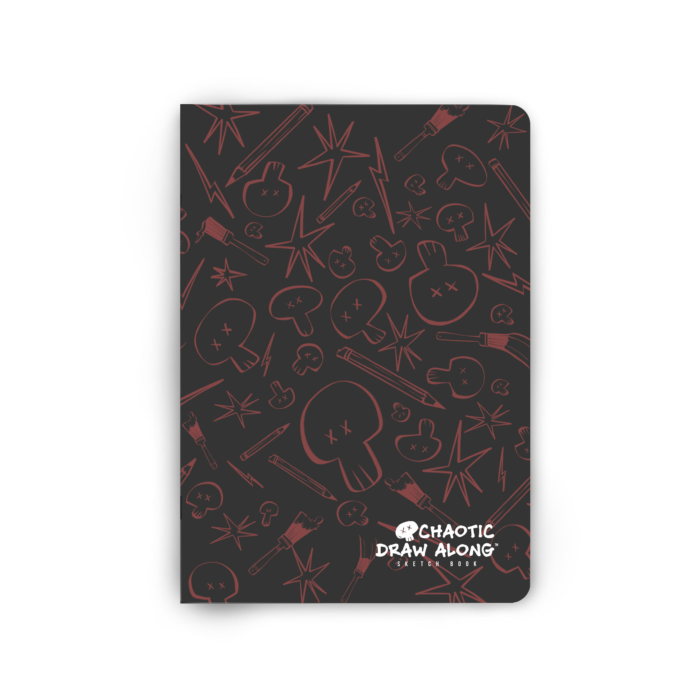 Chaotic Draw Along - Black Sketchbook – Anthony Wheeler Art